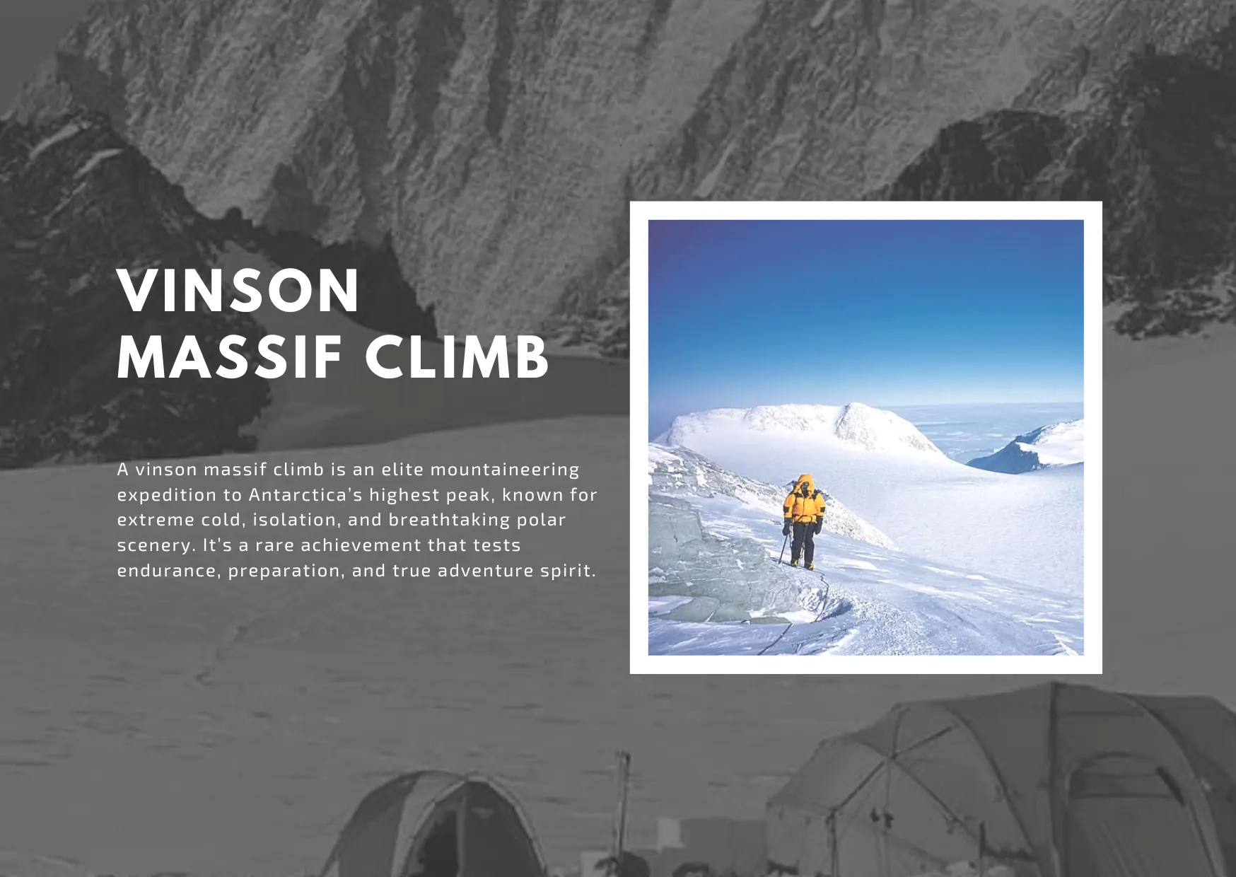 Vinson Massif Climb Guide: Routes, Height & Tips